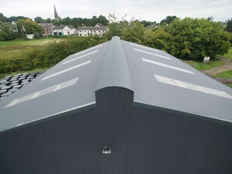 Raised Ridge Canopy - O'Connor Roofing ¦ Kingspan Panels ¦ Sheeting ...