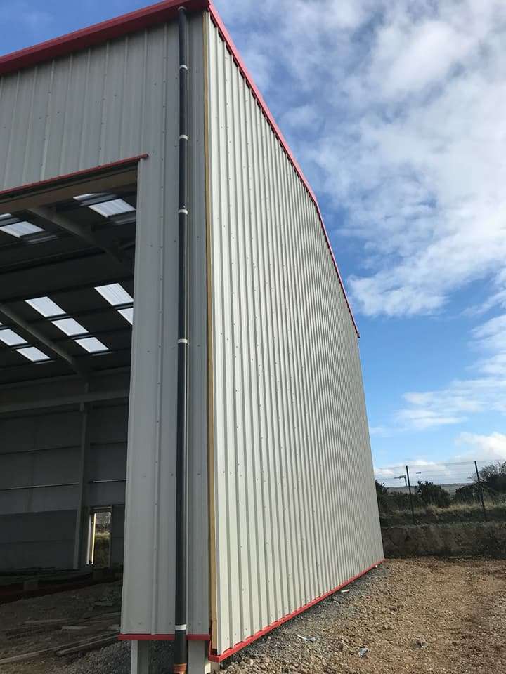 New Industrial Unit supplied Kingspan Purlins, Multichannels, Insulated ...