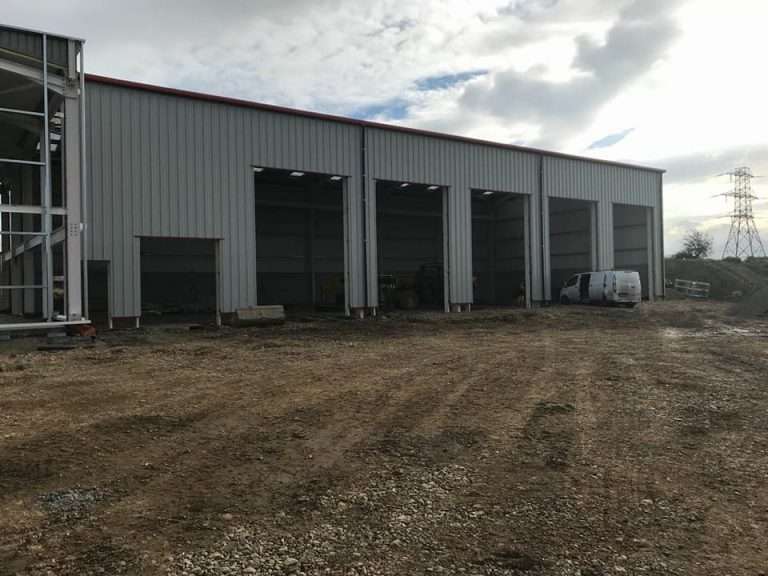 New Industrial Unit supplied Kingspan Purlins, Multichannels, Insulated ...