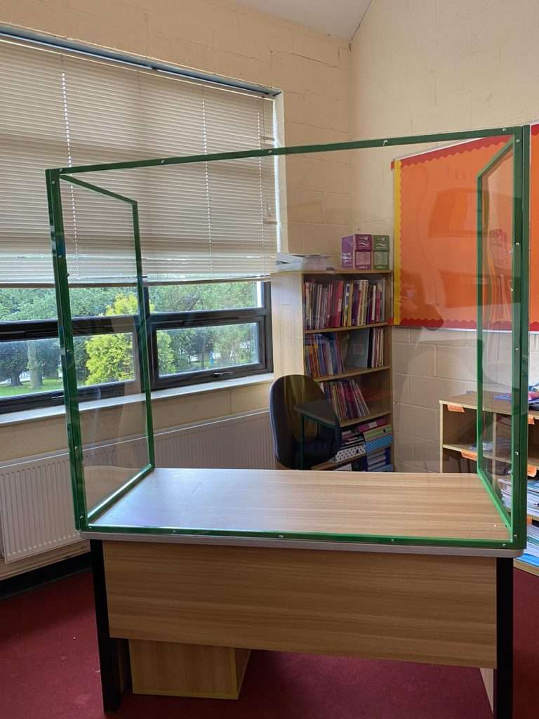 School Polycarbonate Safety Screen - O'Connor Roofing